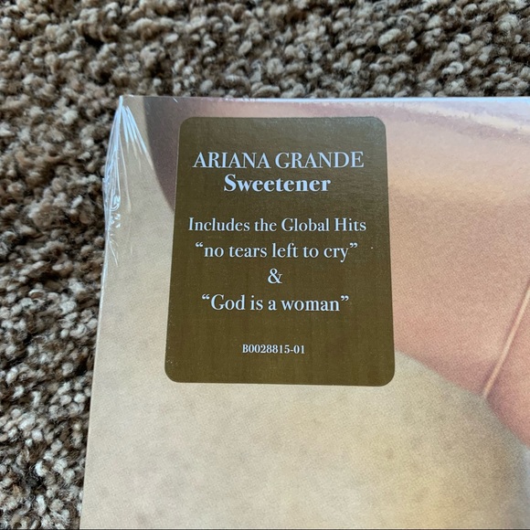 Ariana Grande | Accessories | New Peach Sweetener Vinyl Ariana Grande ...